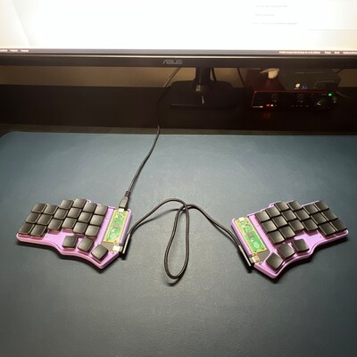 Sofle RGB Choc / Chocolate V2.1 Low Profile Soflekeyboard Split ...