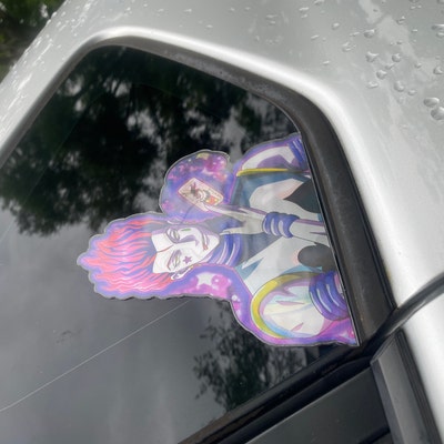 3D Lenticular Anime Sticker Decal Changing Moving Flip Motion Peeker ...