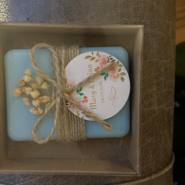 Natural Ocean Soap Bars With Personalized Labels Ocean Themed Party ...