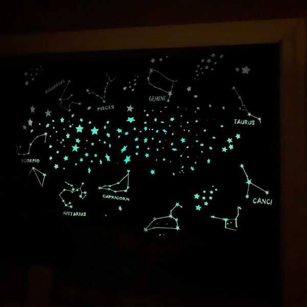 Zodiac Constellation SVG PNG Clipart - Stars SVG Bundle - Horoscope Svg ...