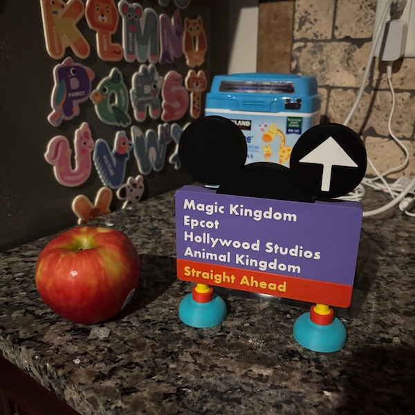 Magical Road Sign Tray Decor - Etsy