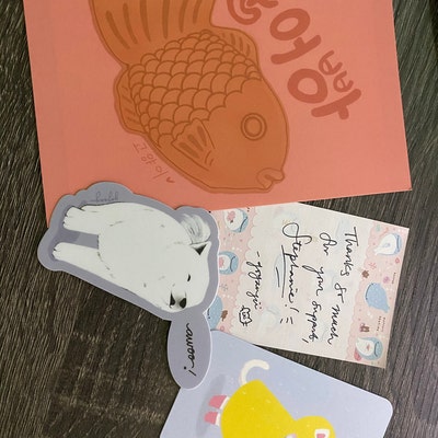 Smol Awoo Samoyed Waterproof Vinyl Sticker - Etsy