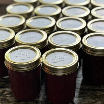 Boho Pantry Labels Water and Oil Resistant Personalization Available by ...