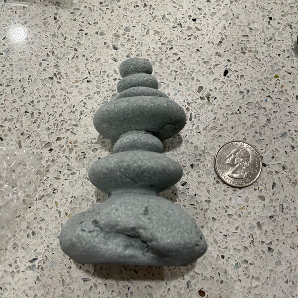 Natural Miniature Small Zen Style Stone Laying Figure Fairy Garden ...