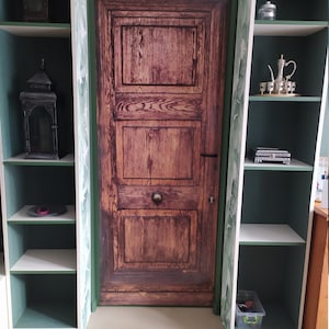 Vintage Door Decal, Peel and Stick, Vinyl Door Sticker, Self-adhesive ...