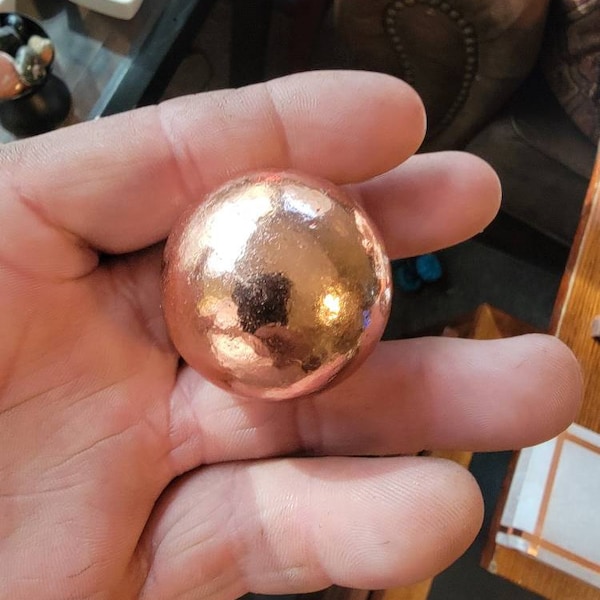 Solid Pure Copper Balls in 3 Sizes Available - Etsy