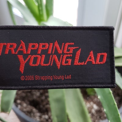STRAPPING YOUNG LAD Woven Patch. Officially Licensed, Devin Townsend ...