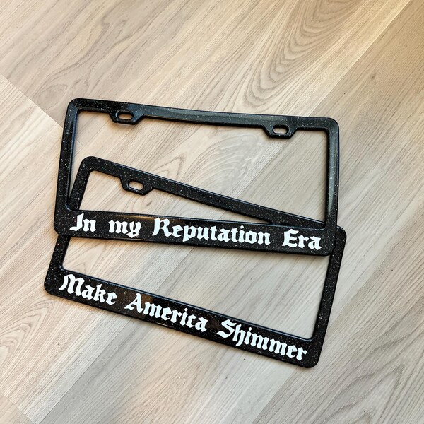 GC License Plate Frame - Etsy