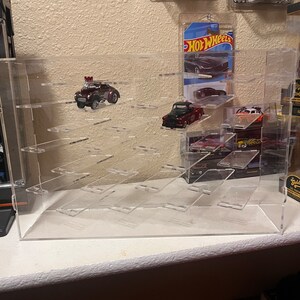 DIY 15 Slot 1:64 Monster Truck Display Case Kit With Mounting Holes and ...