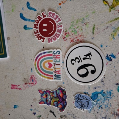 Frog Prince Sticker Colorful Waterproof Glossy Vinyl Sticker Cute Gift ...