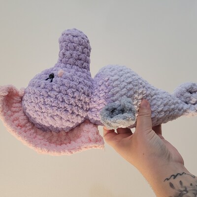 Flapjack the Dumbo Octopus Amigurumi Pattern No Sew Crochet - Etsy