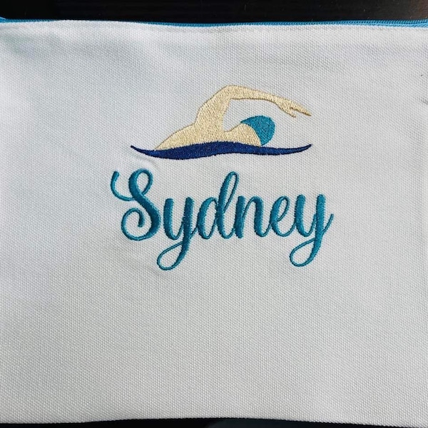 Swimmer Embroidery Design. Swimmer Mini. Machine Embroidery Design ...