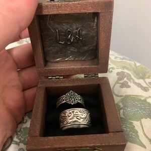 Dragon Small Ring Box Fantasy Wooden Box Engagement Jewelry | Etsy