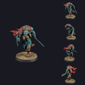 Kornutaaz the Plaguemancer Kobold Miniature Dnd - Etsy