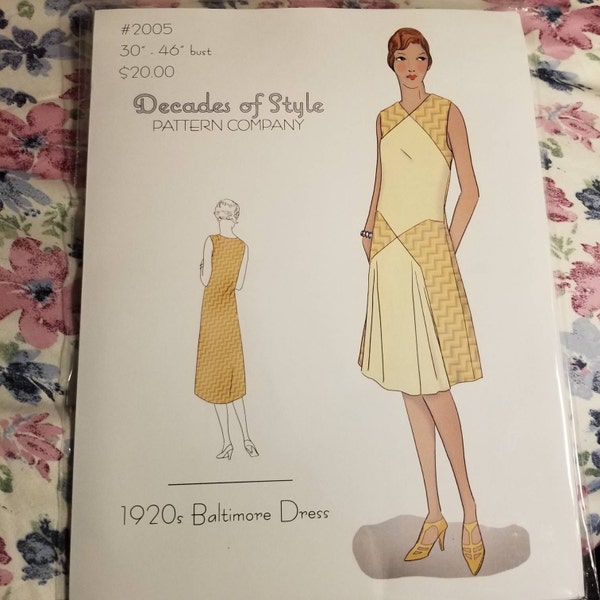 Isabella Pattern Decades of Style Vintage Style Sewing Pattern - Etsy
