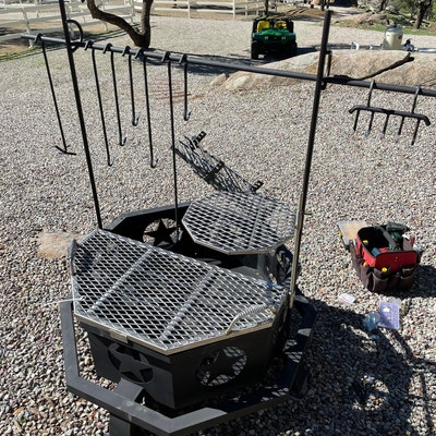 Stainless Steel BBQ and Fire Pit Grates - Etsy