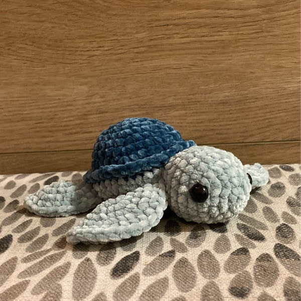 Crochet Mini Turtle Pattern PDF Download Beginner Friendly Amigurumi ...