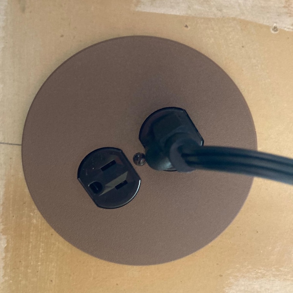 Round Circle Outlet Cover - 3D Printed - Etsy