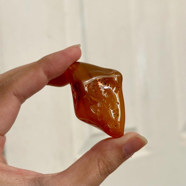 Carnelian Tube Agate Slab - SW Washington - Badger Slab - Etsy
