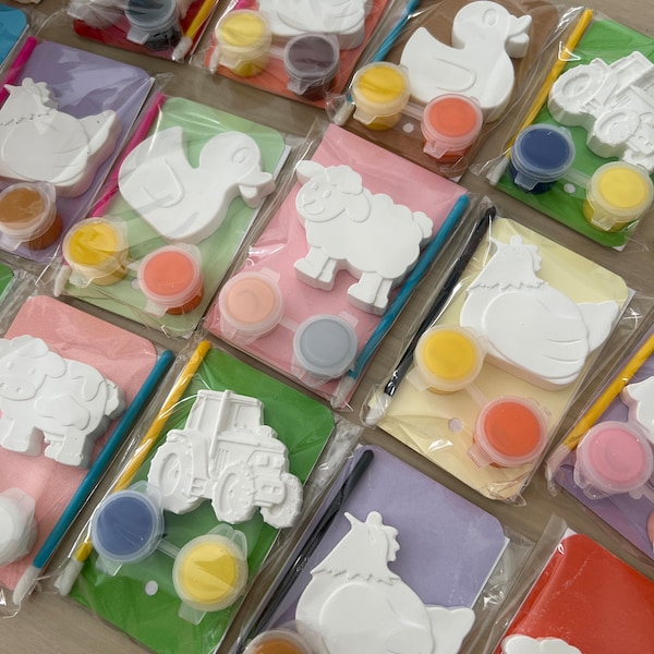 Mermaid Tail Plaster Paint Your Own Ocean Themed Party Bag Fillers ...