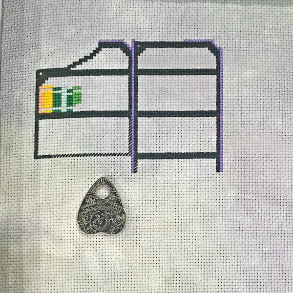 Goth Stitch-a-long Temperature Cabinet 2025 PDF Gothic Cross Stitch ...