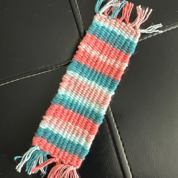 Bookmark Weaving Loom Kit Wood Blue - Etsy