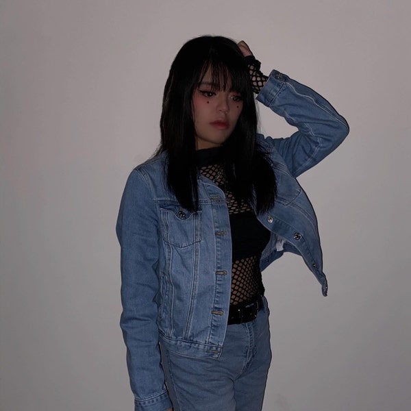 Funki-b Sexy Snug Fitting Fishnet Long Sleeve Dress With Matching ...