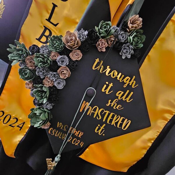 Custom Grad Cap - Cap Included! - Etsy