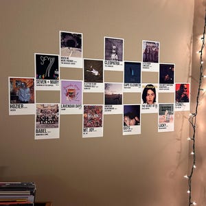 Custom Music Album Wall Poster, Vintage Personalized Poster, Album ...