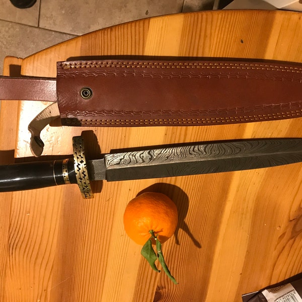 HTN Ladder Damascus Custom Billet / Great Quality / Twist Pattern / 2 X ...