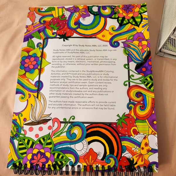 Concepts & Sh*t Notebook | ABA Study Material | BCBA Exam | SNABA ...