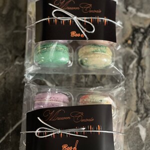 Blue Curacao Vegan Macarons Available in 4 & 12 Pack A | Etsy