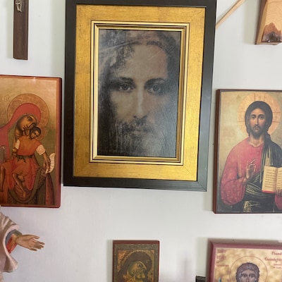 Icon Christ the King Hand Made Ikonen Icoon Perfect Present, Religious ...