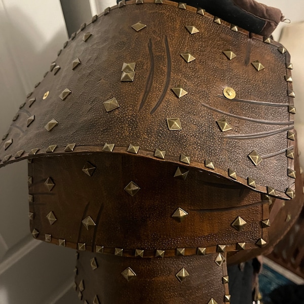 Leather Shoulder Armor Pattern PDF Female Witcher LARP Roleplay ...