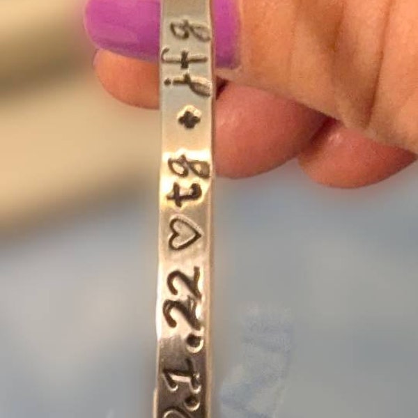 Personalized Dainty Bracelet, Jewelry Best Friend Gift, 21st Birthday ...