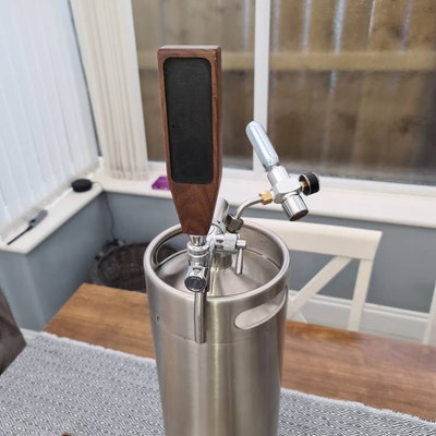 Handcrafted Walnut Tap Handle Short - Etsy