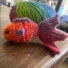 Mosaic Goldfish Crochet Pattern Fish Amigurumi Tutorial - Etsy