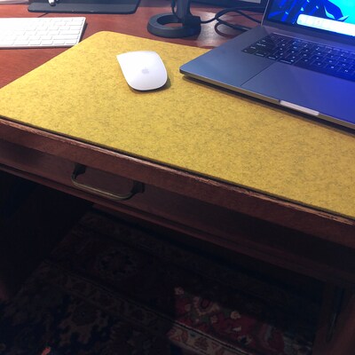 Merino Wool Felt Desk Pad, Laptop and Keyboard Mats 3mm Thick ...