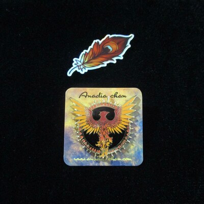 Original Eclipse Phoenix Hard Enamel Pins Lapel Pins - Etsy