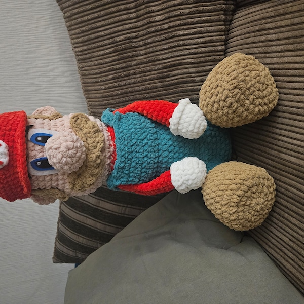 Super Mario Crochet Pattern PDF - Plush - Amigurumi- Tutoriel - US ...