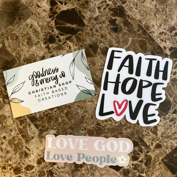 God is Good Sticker Jesus Stickers Bible Stickers Christian Stickers ...