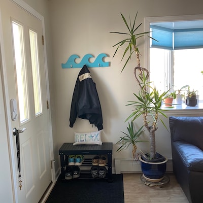 Wave Towel Rack, Outdoor Shower, Surf Rack - Etsy