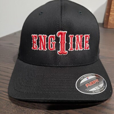 Free Personalization Custom Engine Fighter Station American Flag Hat ...