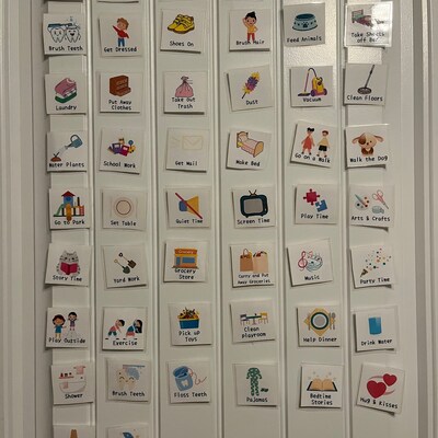 200 Daily Routine Cards, Editable Kids Daily Rhythm Cards, Toddler ...