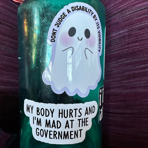 Don't Judge a Disability Sticker, Cool Stickers, Disability Sticker ...