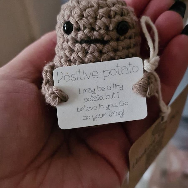 Positive Potato - the Original| Affirmation, Novelty Doll/figure ...