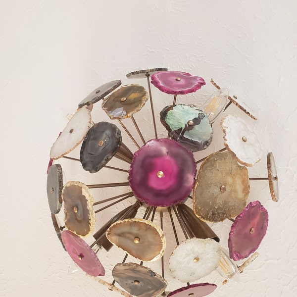 Gorgeous Flush Mount Sputnik Agate Ceiling Lamp Light , STELLAR 2 Low ...