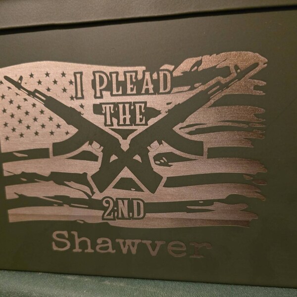 Personalized Ammo Box Custom Ammo Can Engraved Ammo Box Mens ...