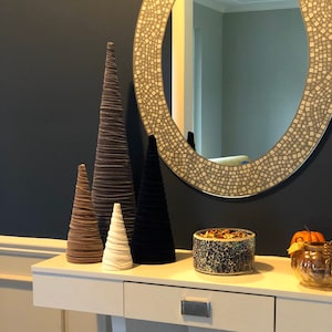 Velvet Cones Create Your Own Set of 4 You Choose the Colors, Home Decor ...