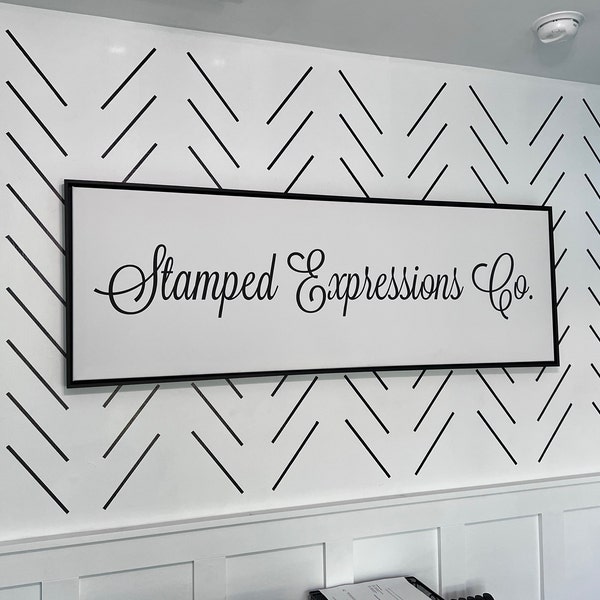 Custom Indoor Business Signs, Office Wall Art, Personalized Signs for ...